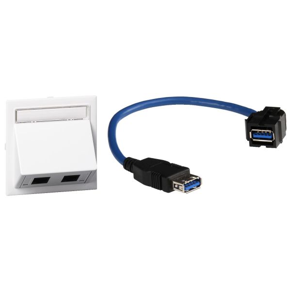 Thorsman CYB IN60511 Schneider Electric USB-uttag 3114357 | Proffsmagasinet