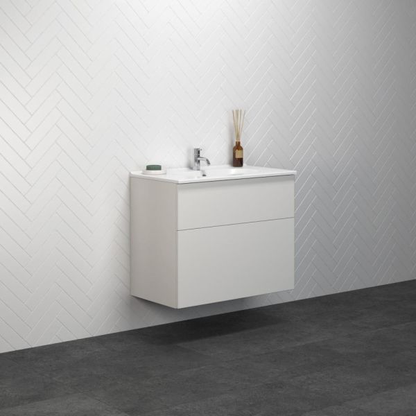 Luna Kantate Dansani Kommodpaket 81 cm Vit matt | Proffsmagasinet