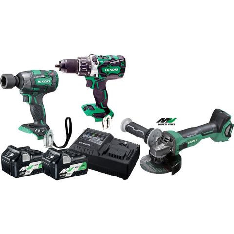 DS18DBL2 + WR18DBDL2 + G3613DA HiKOKI Industripakke 2330267 | Staypro