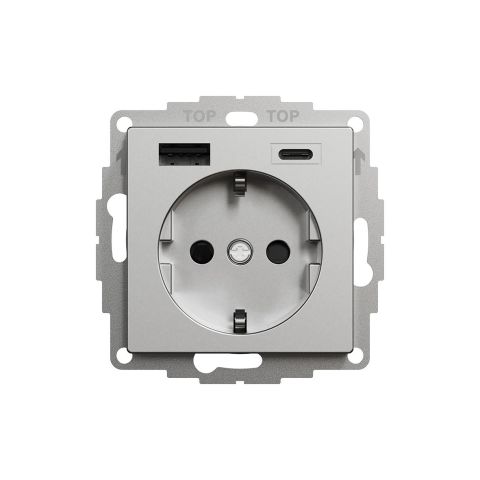 Exxact Schneider Electric Seinäpistorasia 3043061 | Staypro