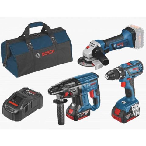 18V 3 TOOL KIT Bosch Verktøypakke 2930452 | Staypro