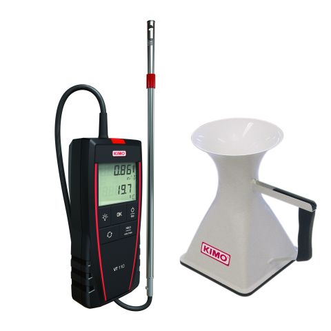 KIT I. VT110 + K35 Kimo Varmtrådsanemometer 4018345 | Proffsmagasinet