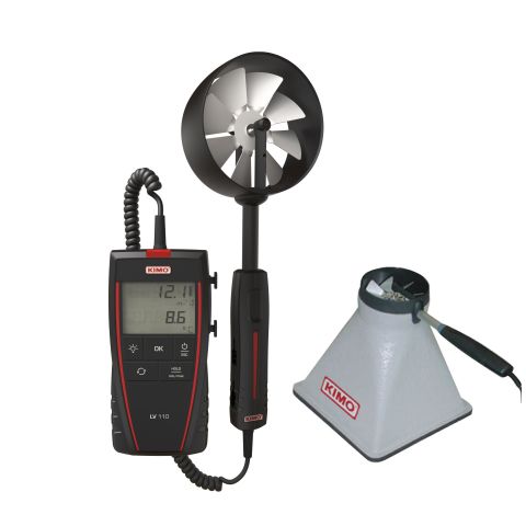 KIT II. LV110 + K25 Kimo Luftflödesmätare 4018346 | Proffsmagasinet