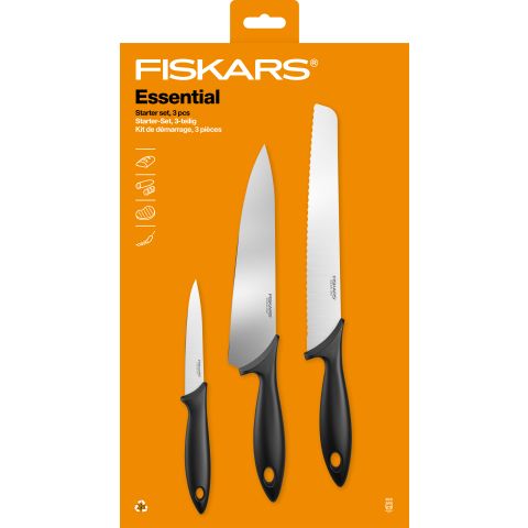 Essential 1065583 Fiskars Knivset 3131089 | Proffsmagasinet