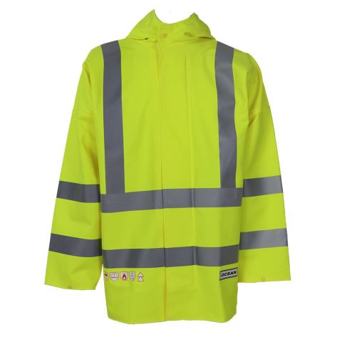 Coulomb Premium Ocean Abeko Regnjakke 4033191 | Staypro