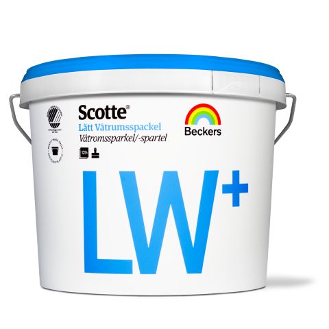 Scotte LW Plus Beckers Spackel 4065678 | Proffsmagasinet